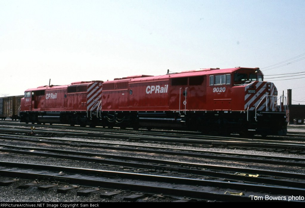 CP 9020 and 9001--New SD40-2Fs